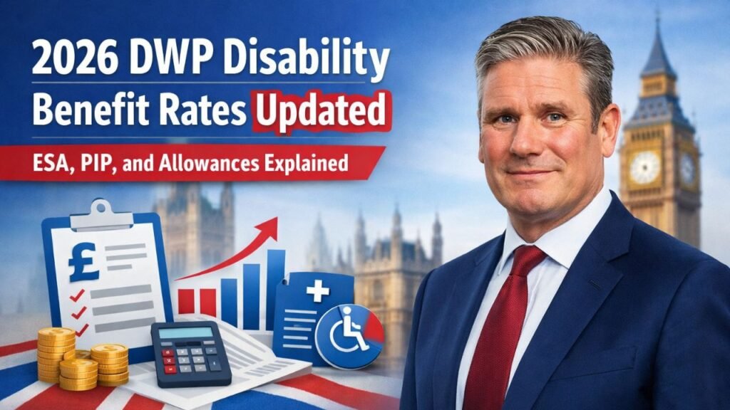 2026 DWP Disability Benefit Rates Updated: ESA, PIP, and Allowances ...