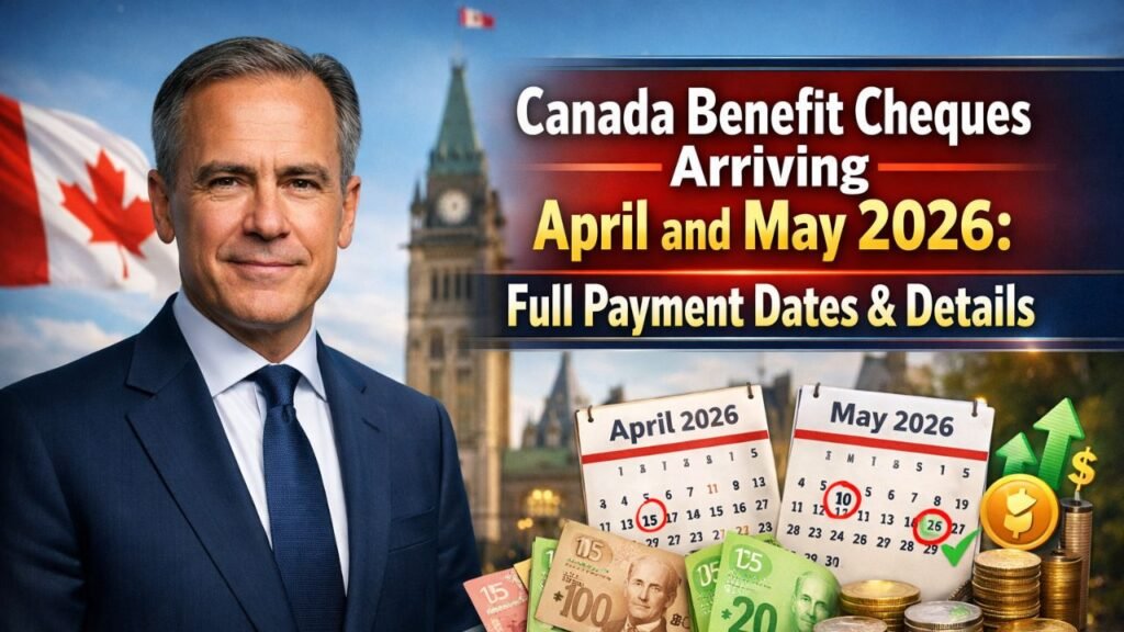 Canada Benefit Cheques Scheduled for April and May 2026: Payment Dates ...