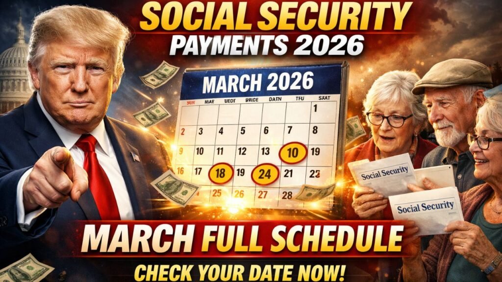 Social Security Payments March 2026: Full Schedule of Benefit Dates